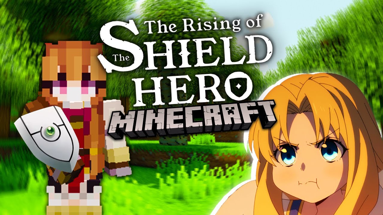 I Beat Minecraft as the SHIELD HERO.. - YouTube