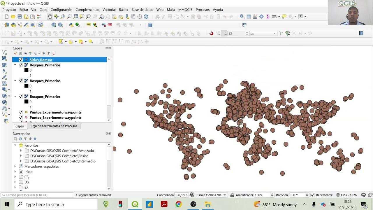 Carga de capas a QGIS (Shapefile - CSV - TIFF - GPX) - YouTube