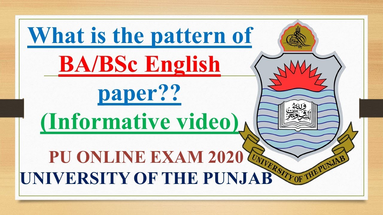What will be the pattern of BA/BSc English papers? Exclusive ...