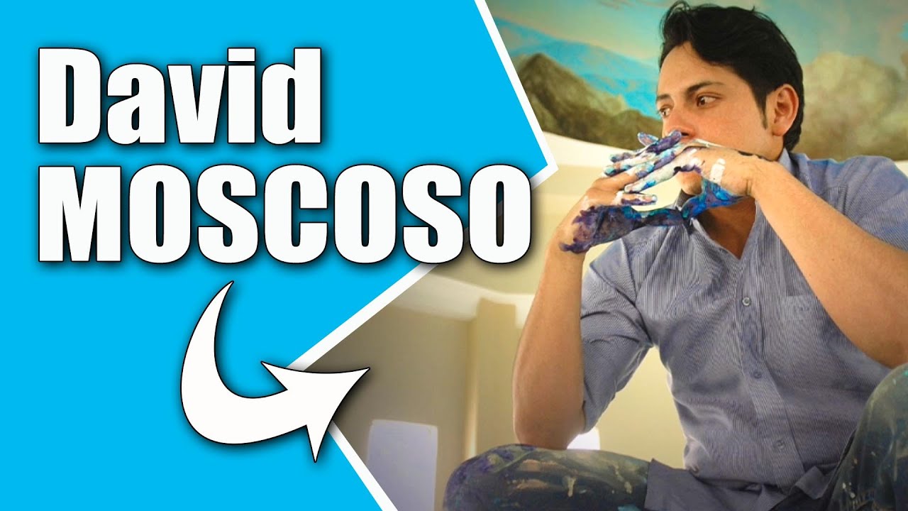 ENTREVISTA a David Moscoso Pintor y Muralista - YouTube