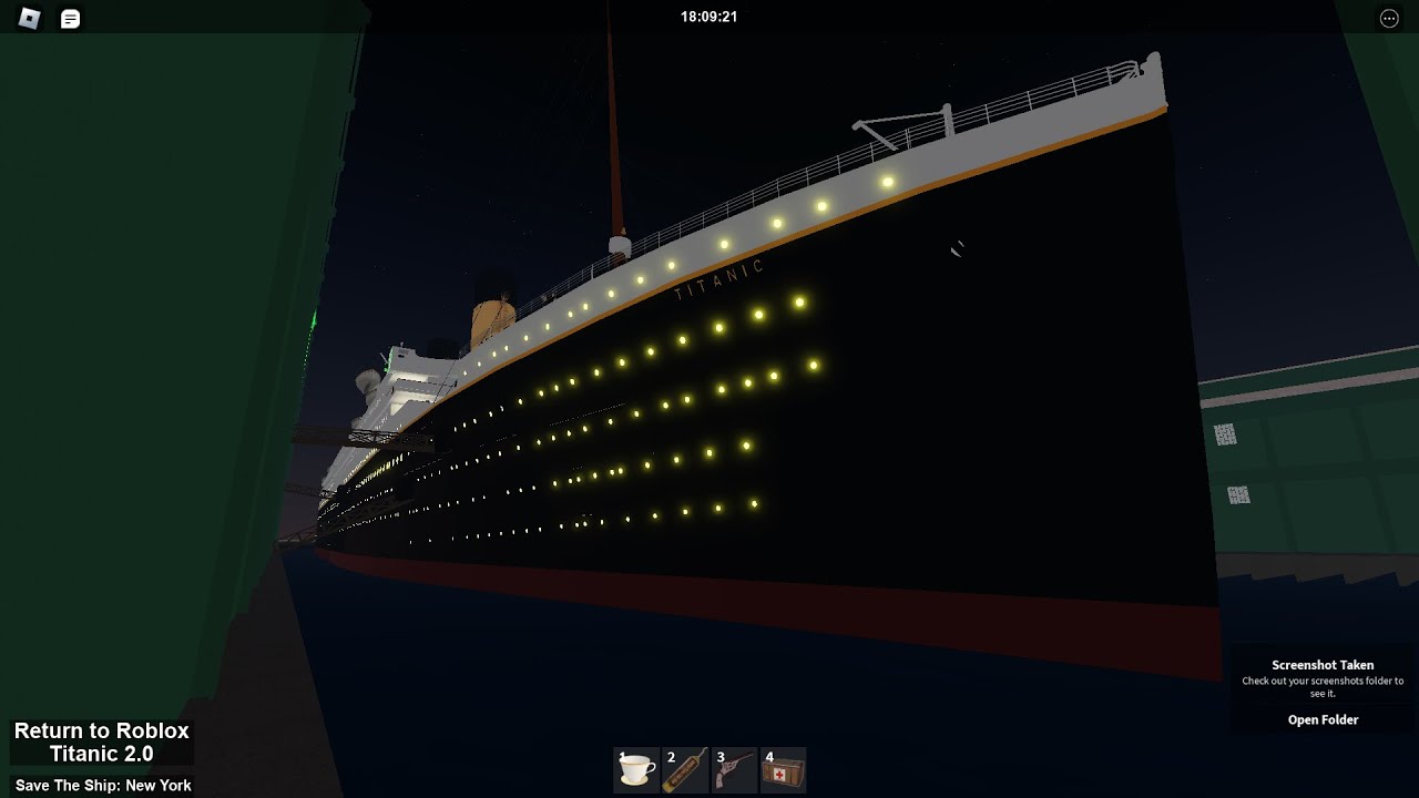 Roblox Titanic saving the ship - YouTube