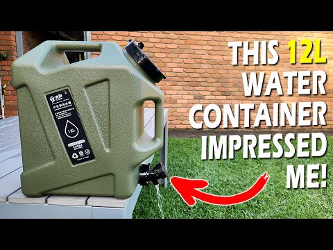 BEST 12L Water Container for Camping