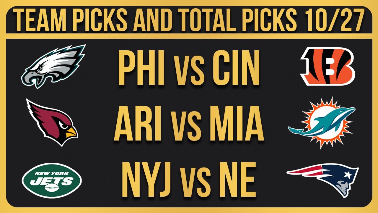 FREE NFL Picks Today 10/27/24 NFL Week 8 Picks and Predictions - YouTube