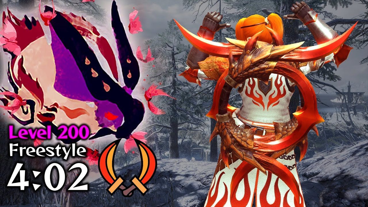 MHR Sunbreak: Lv200 Afflicted Lagombi Vs. Elemental Dual Blades - Lv200 ...