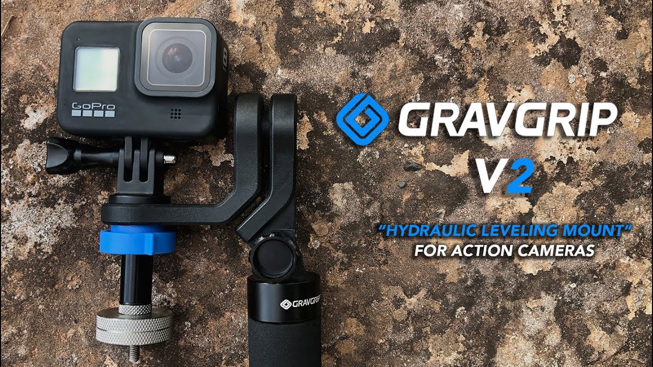 GRAVGRIP V2 - A hydraulic leveling mount for action cameras # ...