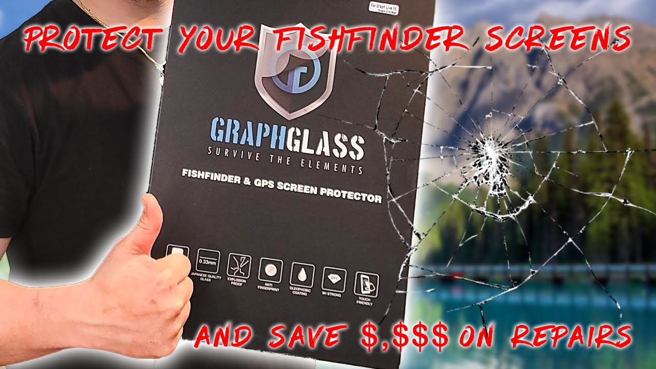 Graph Glass Screen Protector for your fish finders! Will SAVE you ...