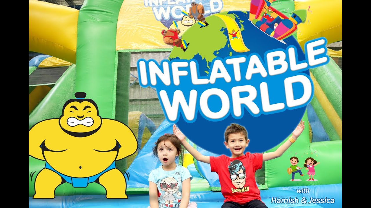 Inflatable World - The Biggest Indoor Inflatable Playground 🌟 Kids Fun ...