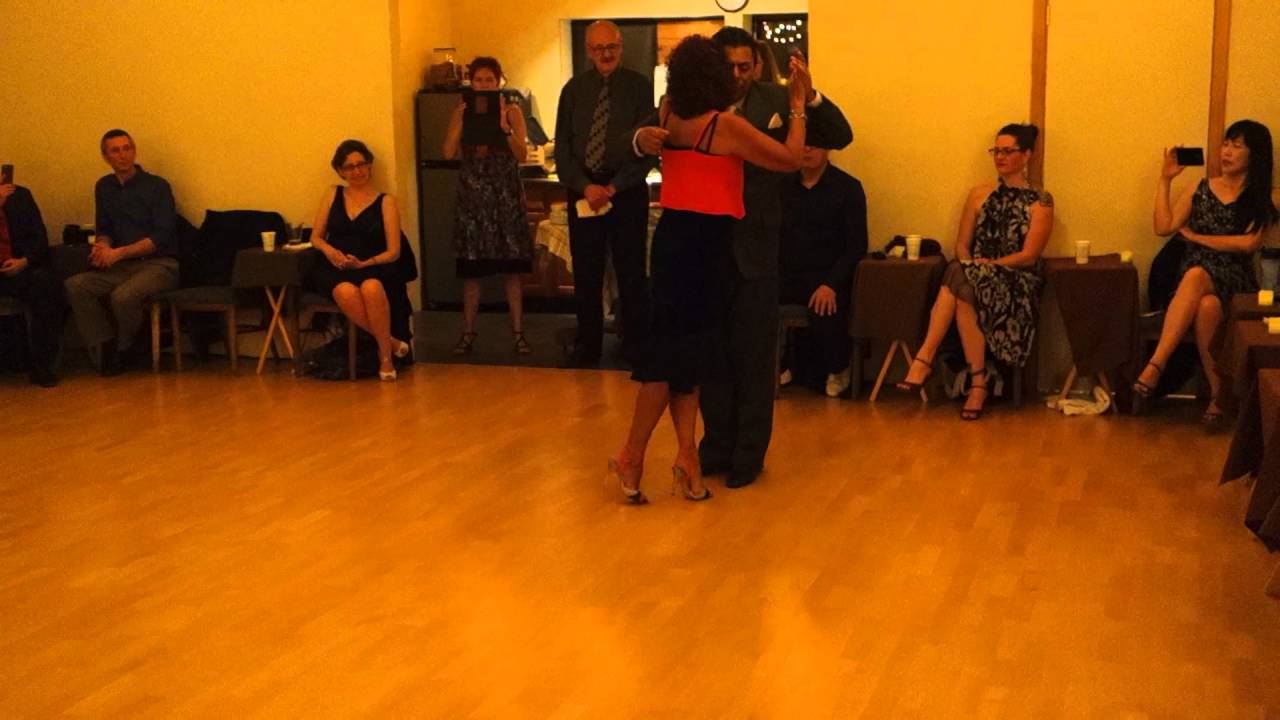 Luis Alberto Rojas & Alicia Pons dance a tango at the Santa Fe ...