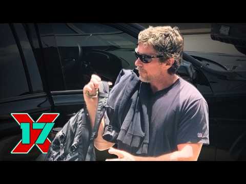 Christian Bale Rounds Up the Family For LAX Departure
