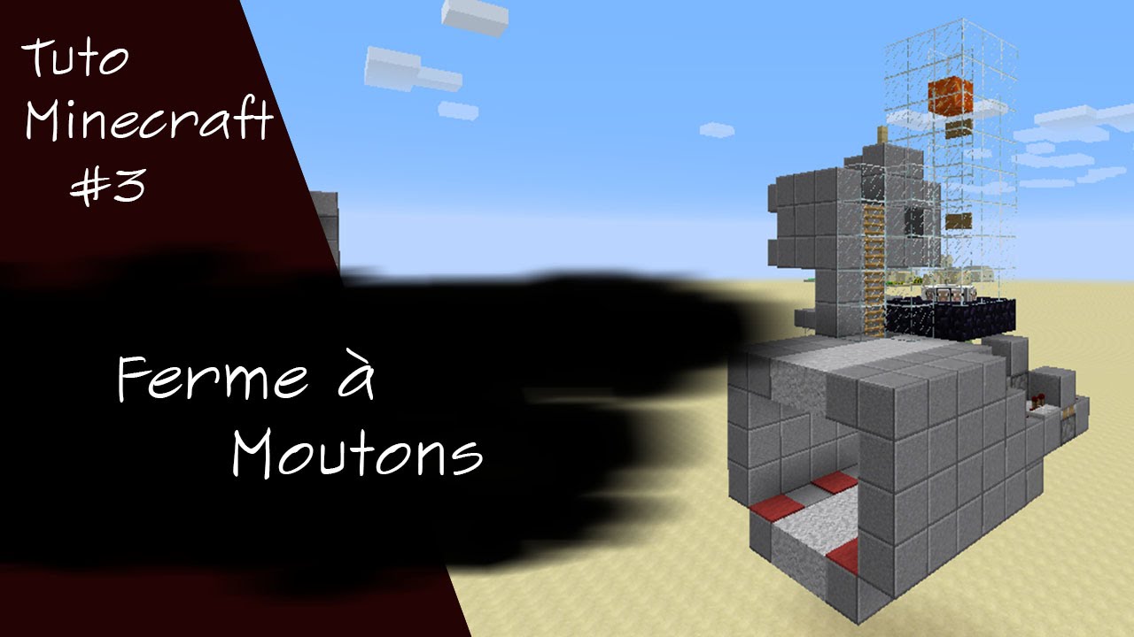Tuto Minecraft #3 Ferme à moutons - YouTube