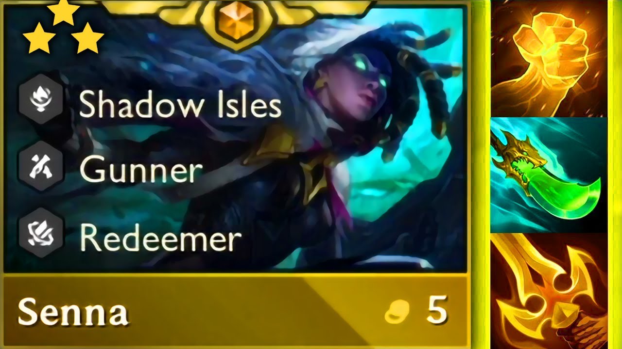 TFT SET 9 | I GOT REKT BY A WORLD FIRST SENNA 3 STAR - YouTube