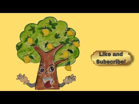How to draw happy mango day drawing##🥭😍## - YouTube