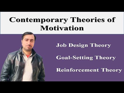 Contemporary Motivation Theories | Job Design Theory | Goal Setting ...