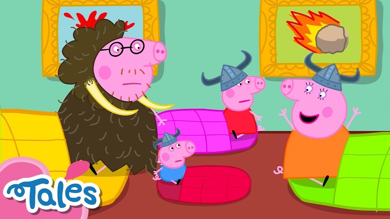 Sleepover At The Museum! 💤 | Peppa Pig Tales - YouTube