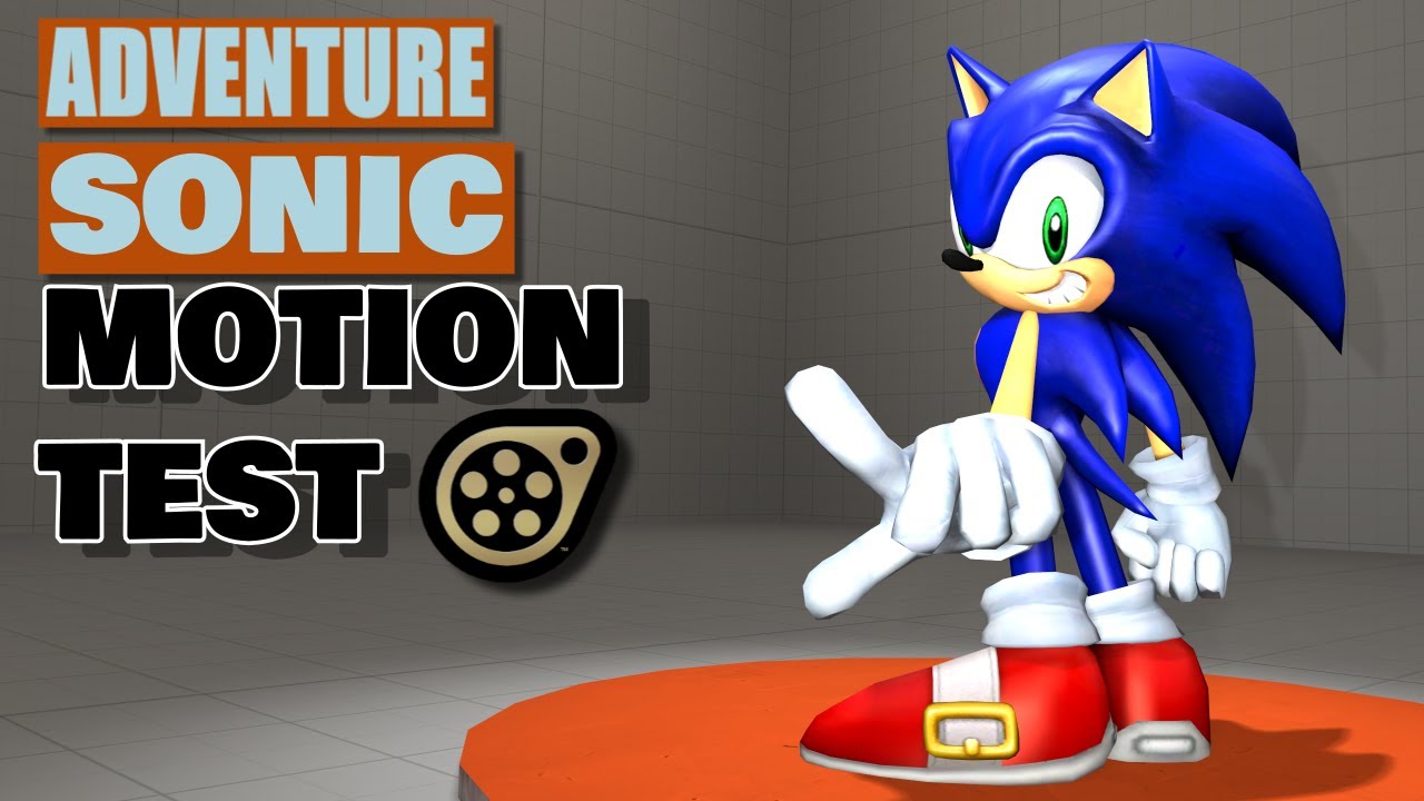 Adventure Sonic Motion Test - YouTube