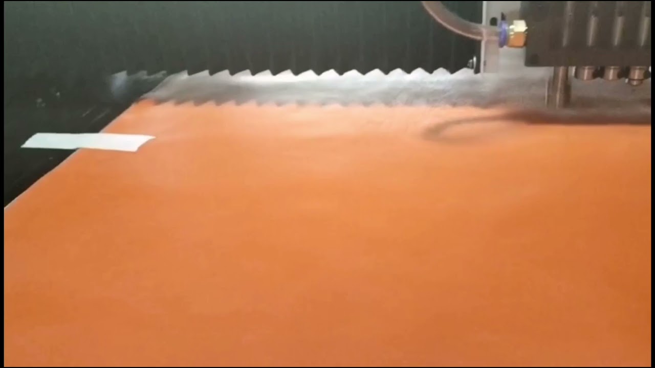 CNC Leather Perforating Machine - YouTube