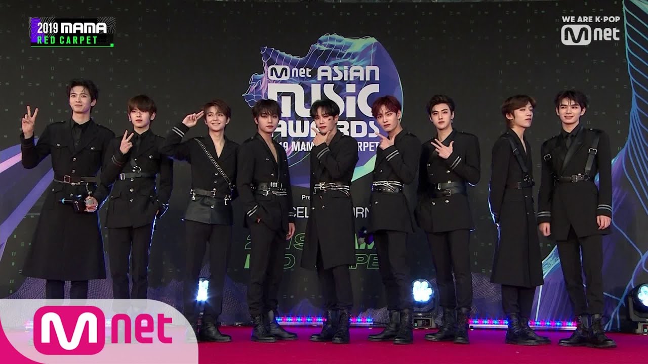 [2019 MAMA] Red Carpet with UNINE - YouTube