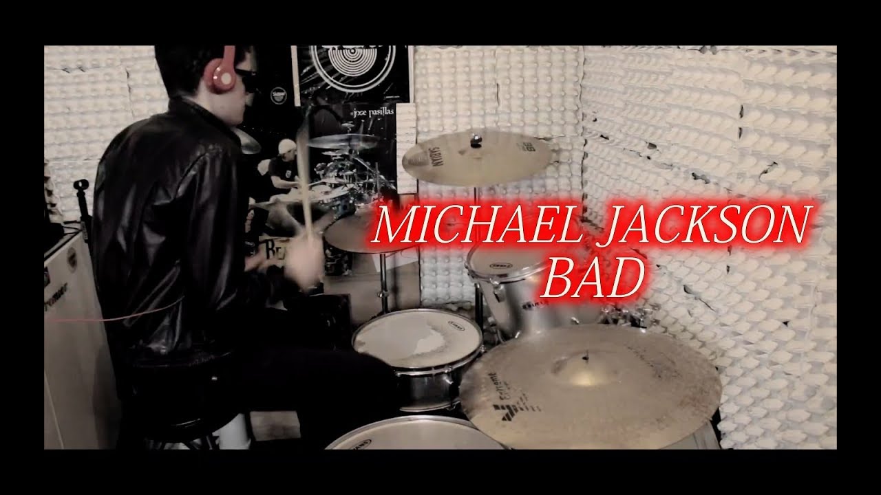 MICHAEL JACKSON - BAD (DRUM COVER) - YouTube