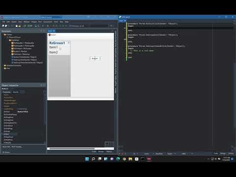 Floating Form Designer RAD Studio / Delphi - YouTube
