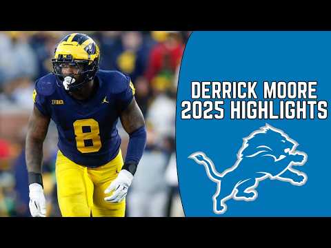 Derrick Moore Highlights 🔥 | Welcome to the Lions