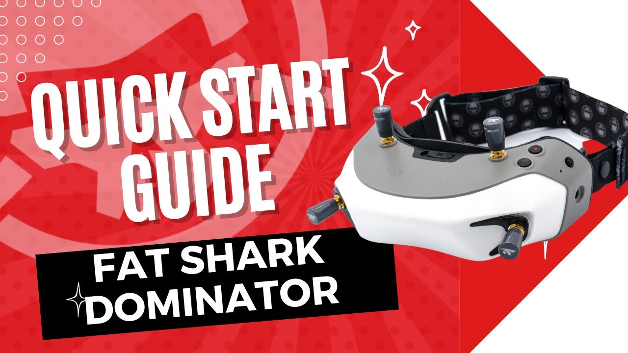 Fat Shark Dominator Quick Start Guide - YouTube