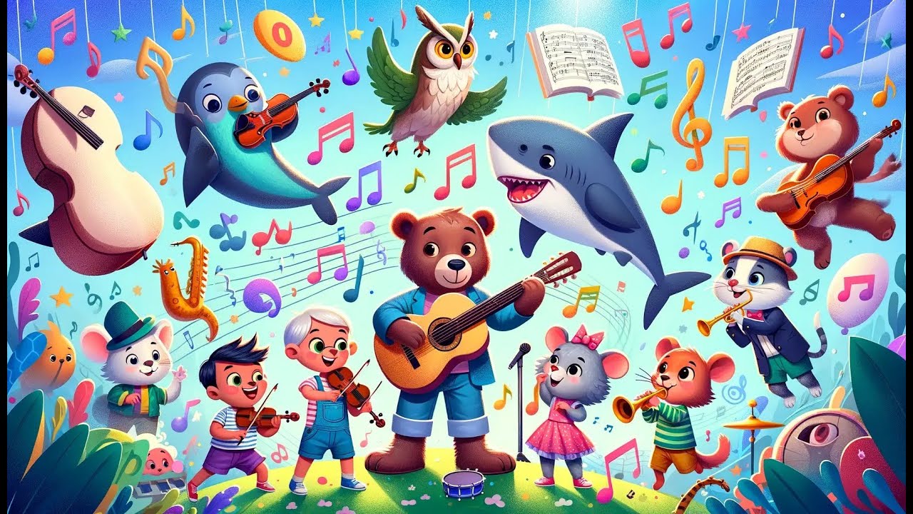 Nauči note - vesela dječija pjesmica koja nas uči note - YouTube