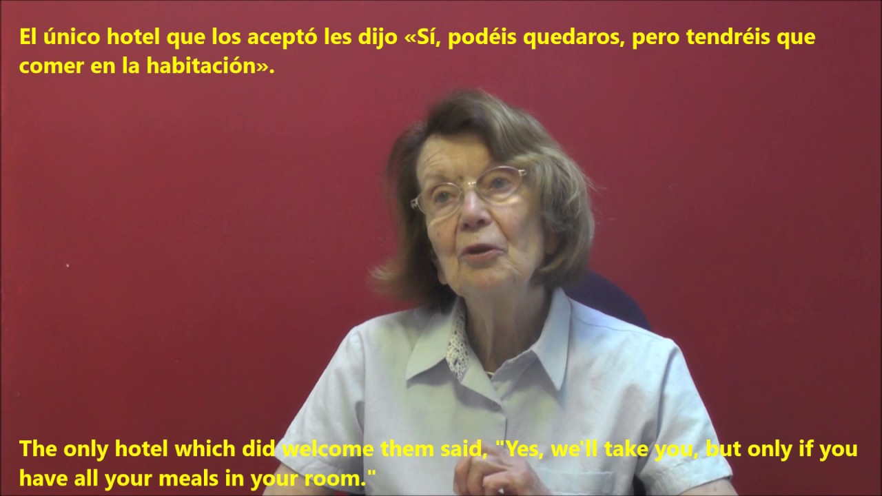 Message de Marie Hélène Mathieu aux jeunes amis de Foi et Lumière - YouTube