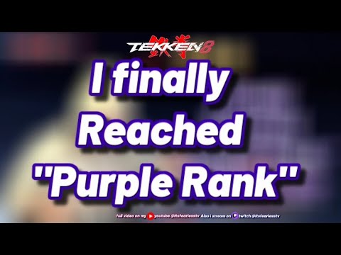 I finally Reached purple rank and I cried after 😂🤣 #Tekken8 - YouTube