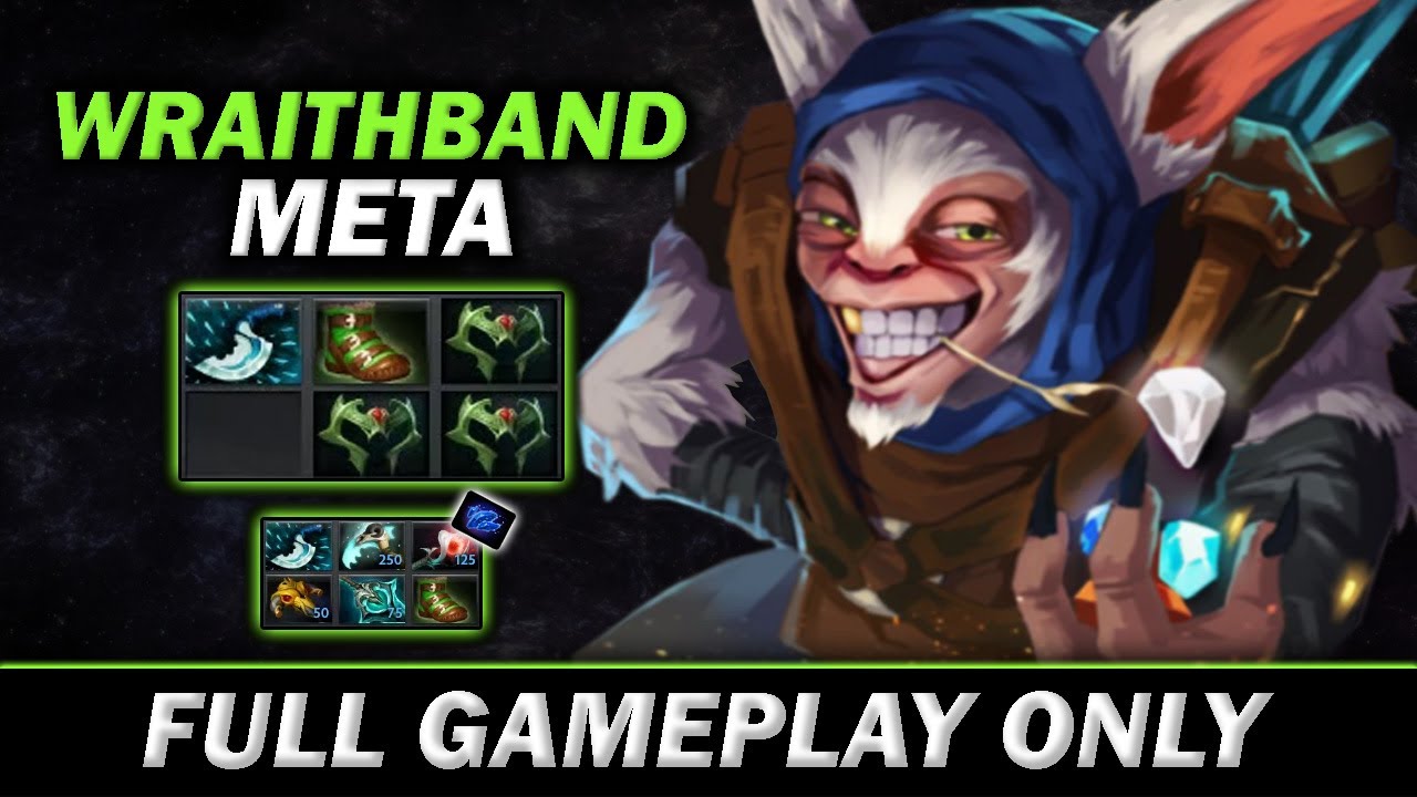 OLD Meta is BACK? Meepo 1st item dagger with multiple Wraith Band ...