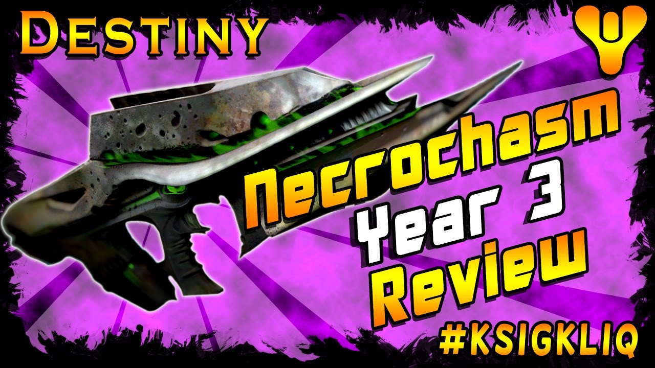 Destiny Necrochasm Review Year 3 Coming to Age of Triumph - YouTube