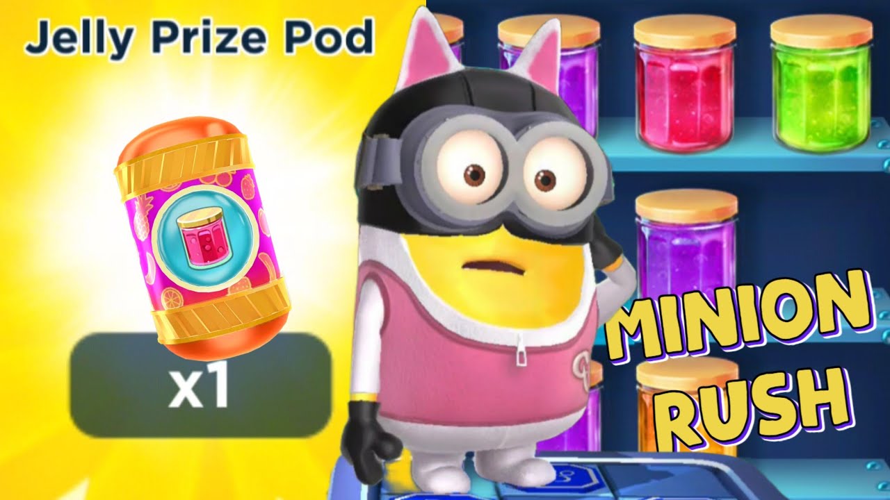 Minion Rush Jelly Puzzle Rewards Claim Prize Pods Opening In Minions