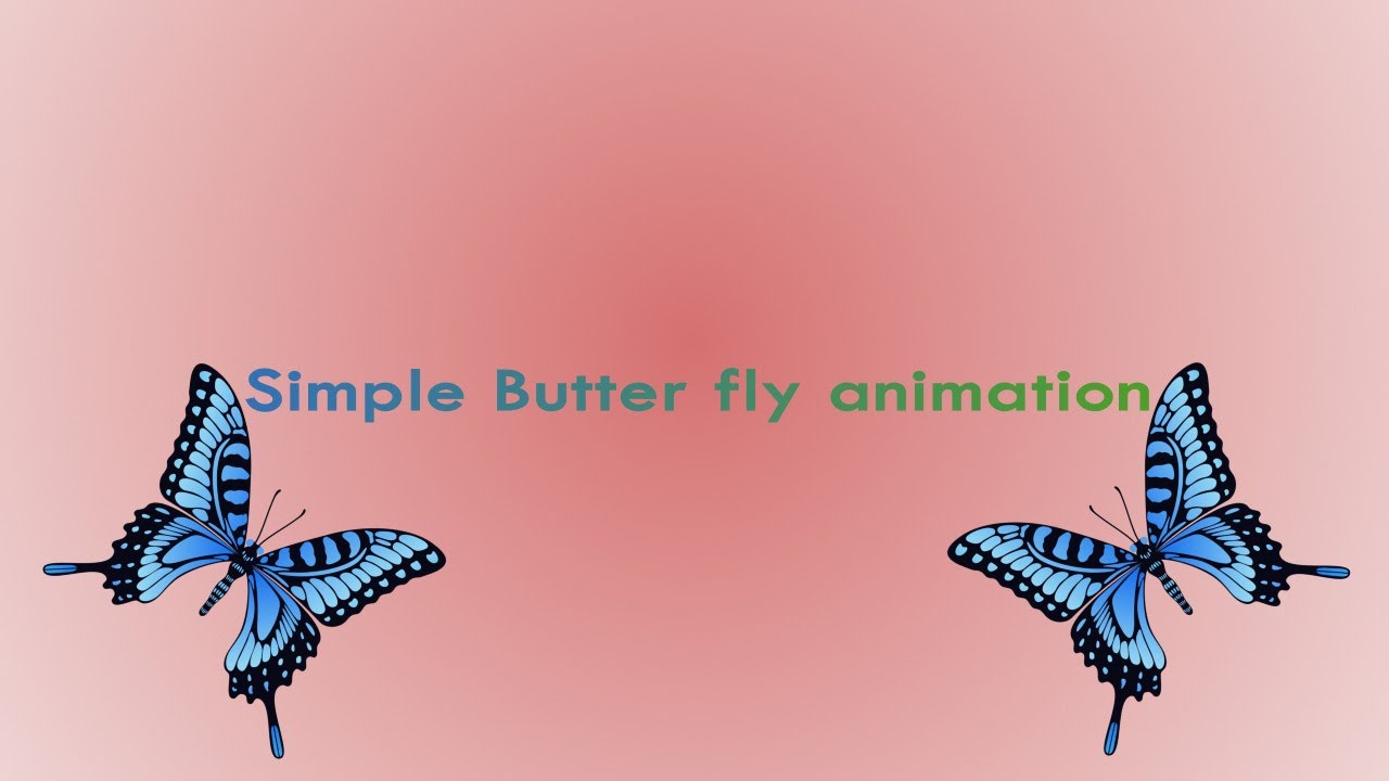 2d butterfly animation || after effect tutorial || after effect - YouTube