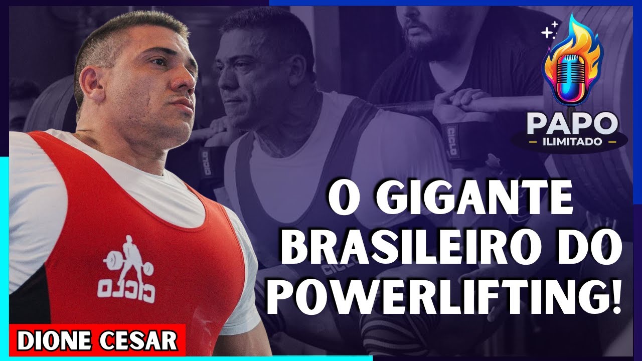 " Dione César: Campeão Mundial de Powerlifting e Seus Recordes ...