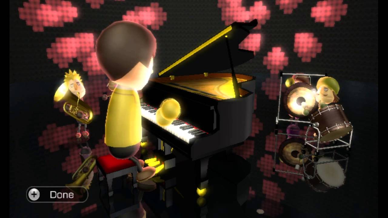 Wii Music - Part 8 - Long Piano Instrument Improv Jam - YouTube