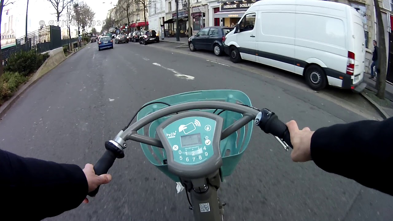 Vélib électrique , présentation et " la grande traversée de Paris " par ...