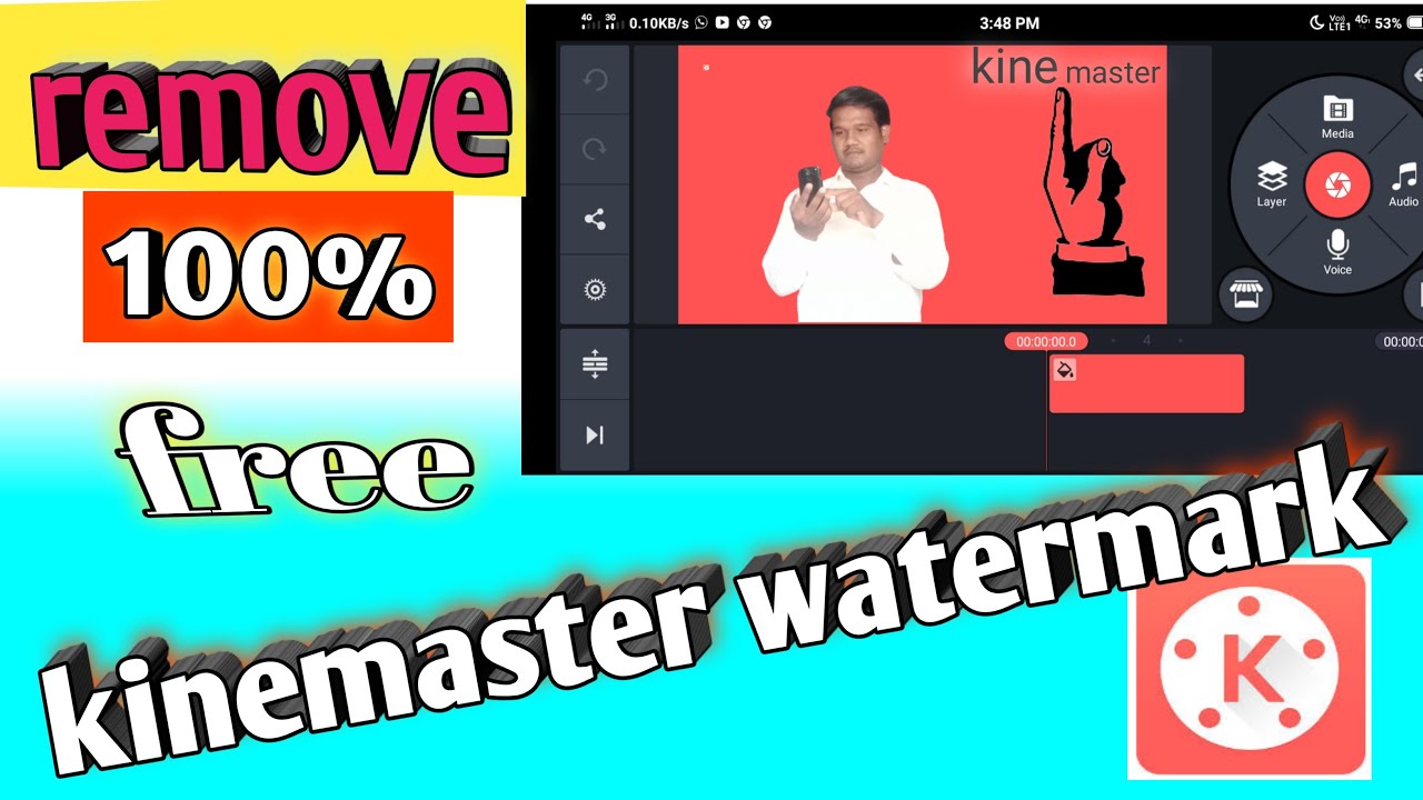 Kinemaster watermark remove|| kinemaster watermark कैसे हटाए - YouTube