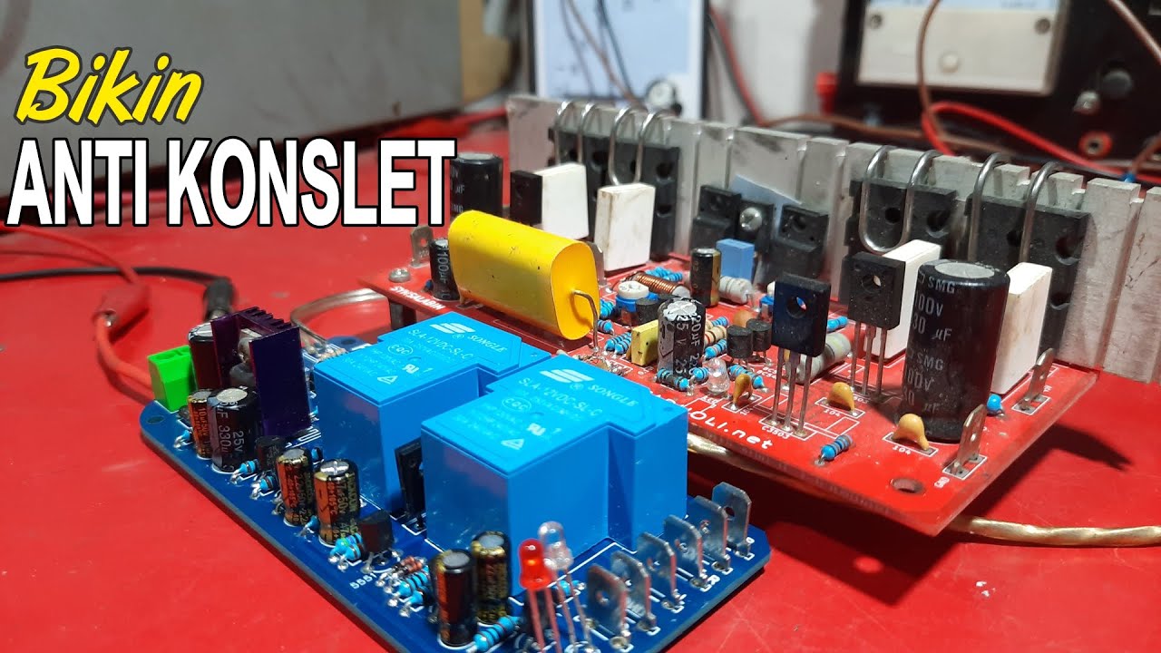PENGAMAN Power Amplifier Dan Speaker ANTI KONSLET - YouTube