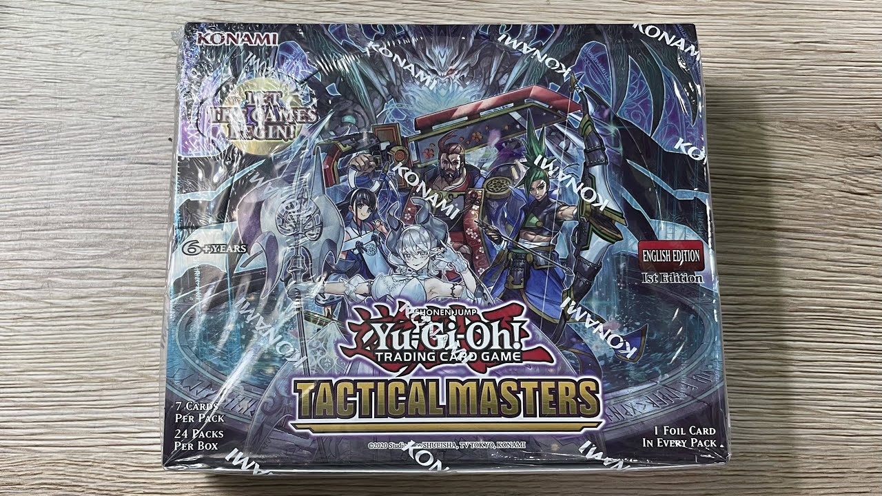 Yu-Gi-Oh Tactical Masters Booster Box Opening (ASMR) - YouTube