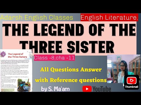 The Legend of the Three Sisters by an Australian legend/class 8 English ...