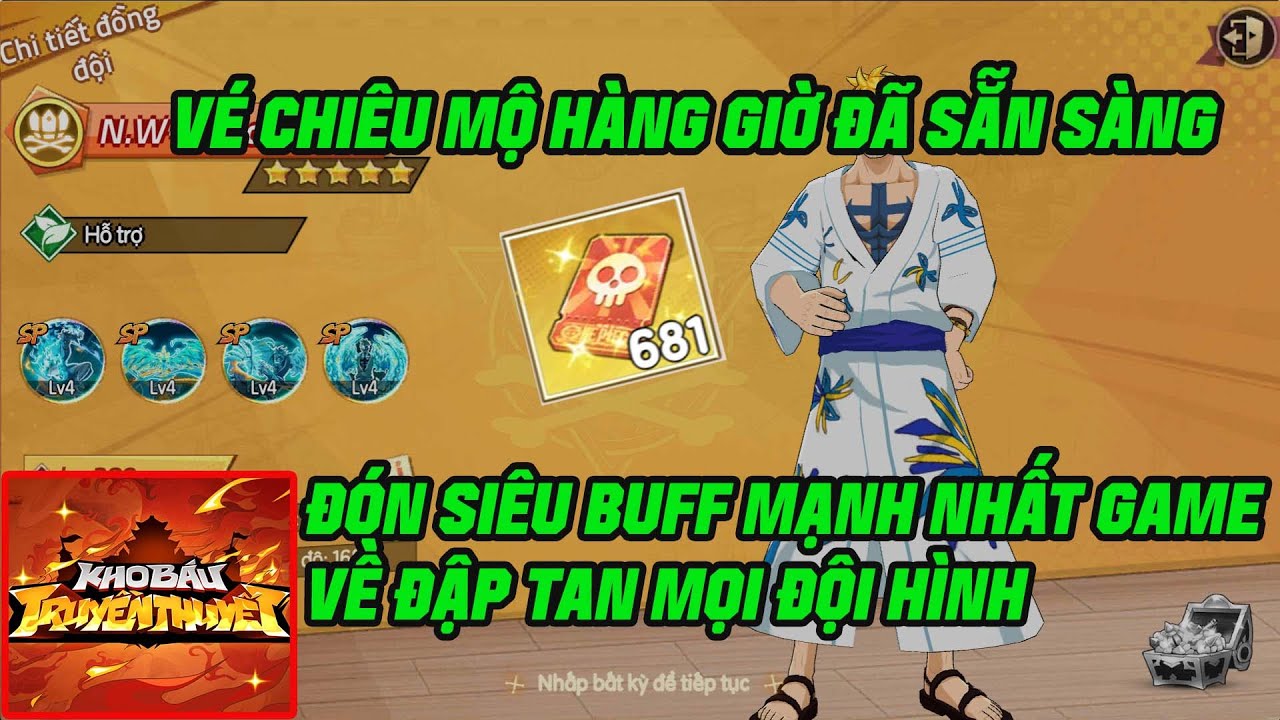 KHO BÁU TRUYỀN THUYẾT - N.W MARCO SIÊU BUFF MẠNH NHẤT GAME PHẢI LẤY ...
