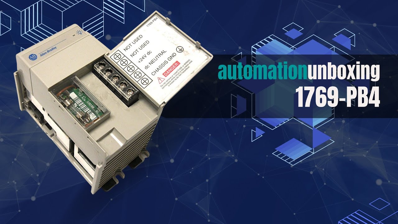 [UNB] [004] AUTOMATION UNBOXING (POWER SUPPLY 1769-PB4) - YouTube