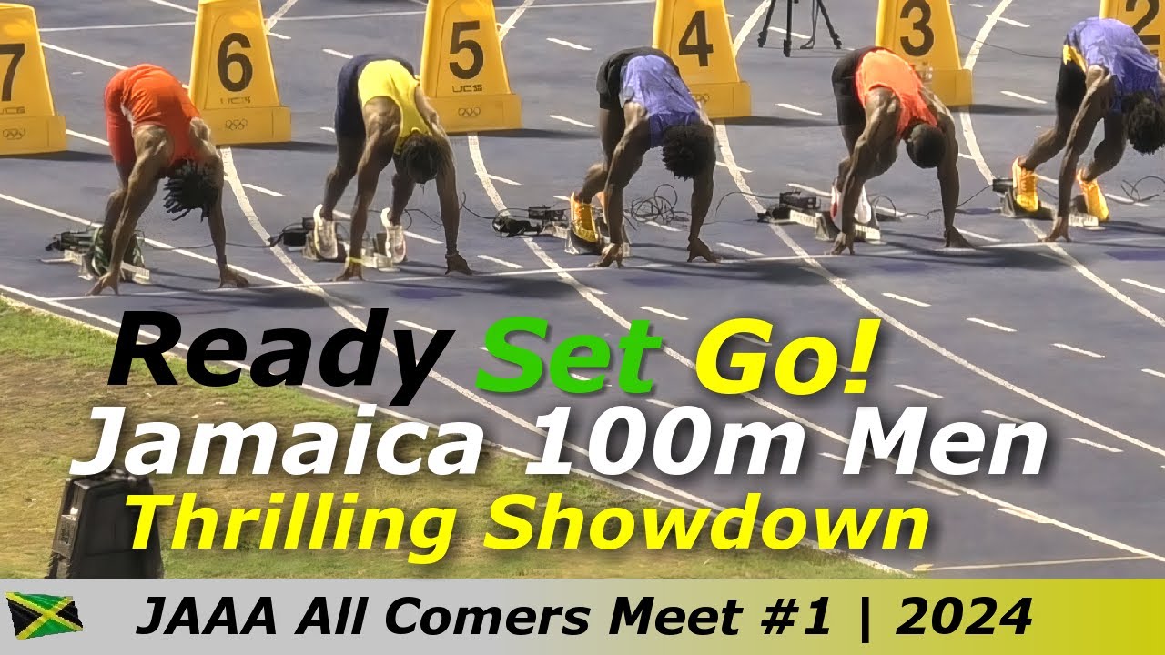 Jamaica 100m Men Welcomes Back Fast Times | Rohan Watson | Jazeel ...