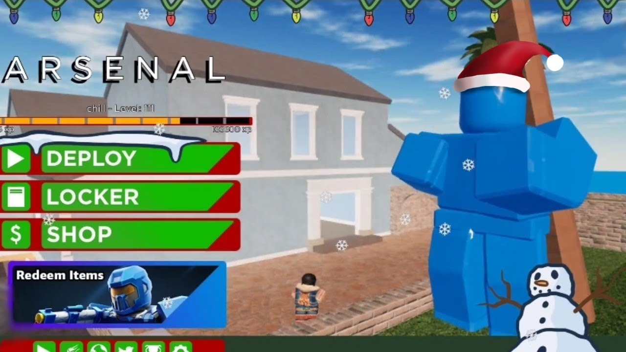 Merry Christmas - Roblox Arsenal - YouTube