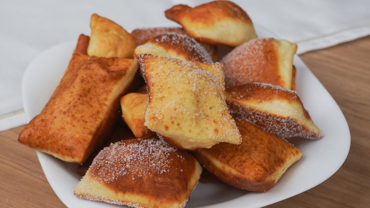 PÃOZINHO FRITO I RECEITA SIMPLES E RÁPIDA - YouTube