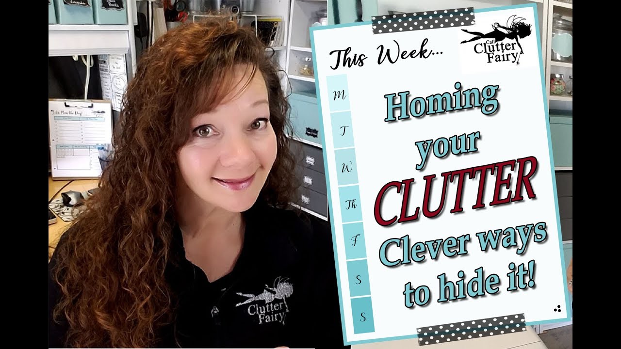 Homing your clutter - and clever ways to hide it! - YouTube