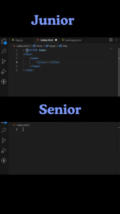 Trick to generate html boilerplate|#coding #trending #ytshorts #youtubeshorts #youtube #tutorial ...