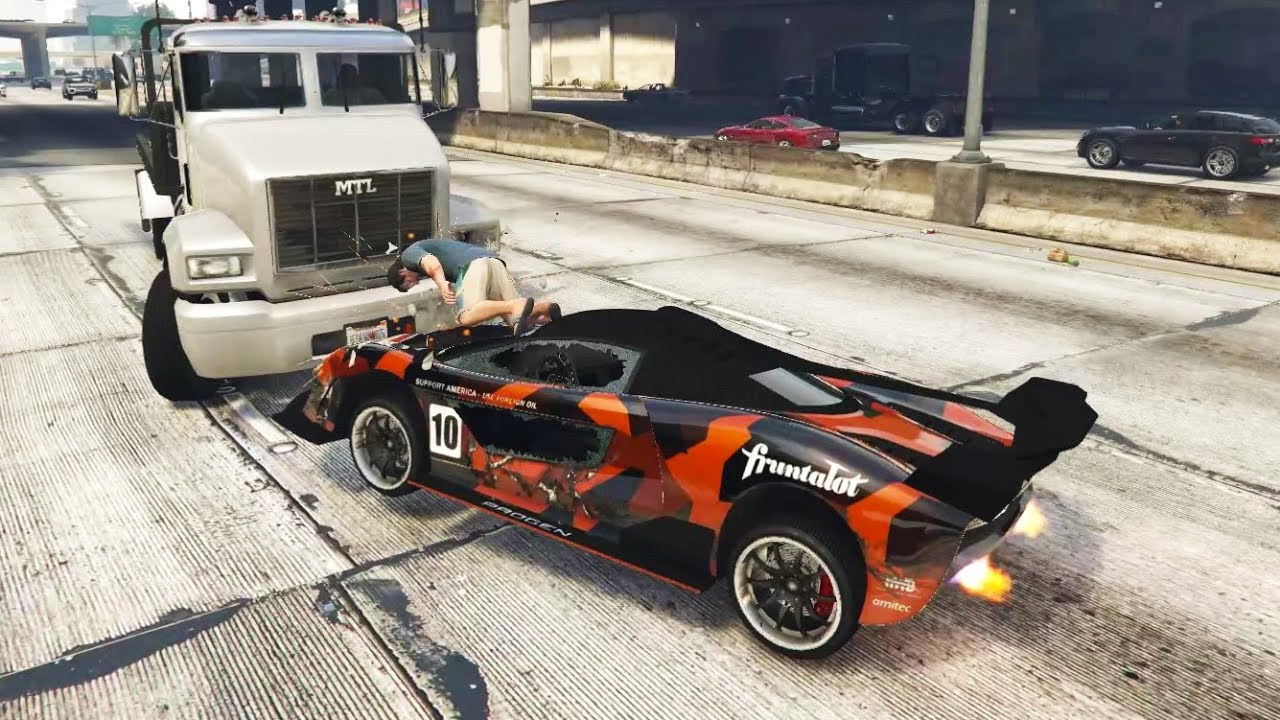 GTA 5 Crashes & Accidents Compilation #1 | GTA 5 Epic Crashes - YouTube