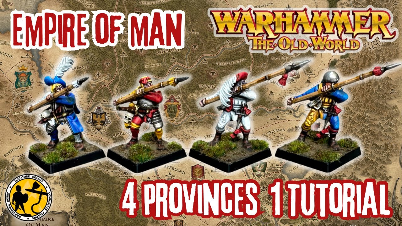 Warhammer: The Old World | Empire of Man | 4 Provinces 1 Tutorial - YouTube