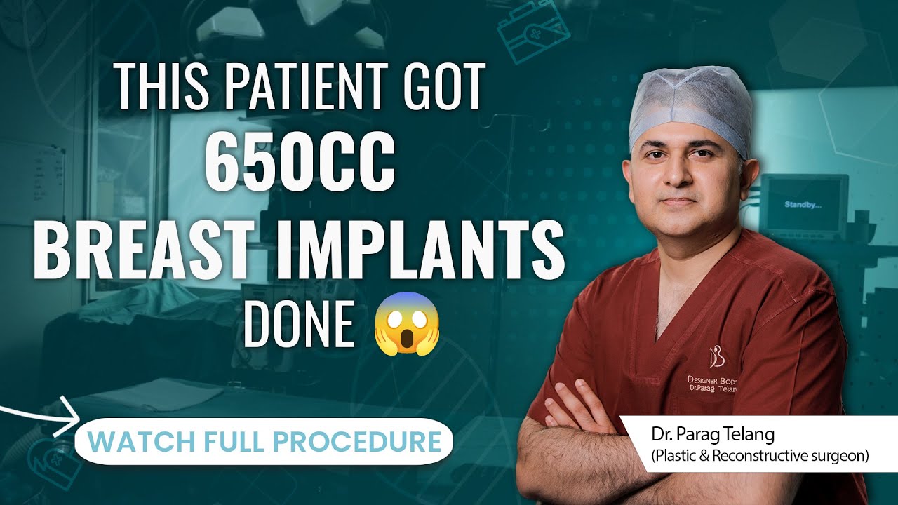 Breast Augmentation with Cohesive gel implants | Complete Procedure How ...