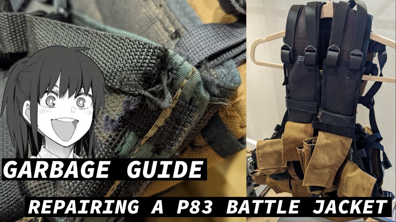 Garbage Guide: Repairing A Pattern 83 Battle Jacket - YouTube